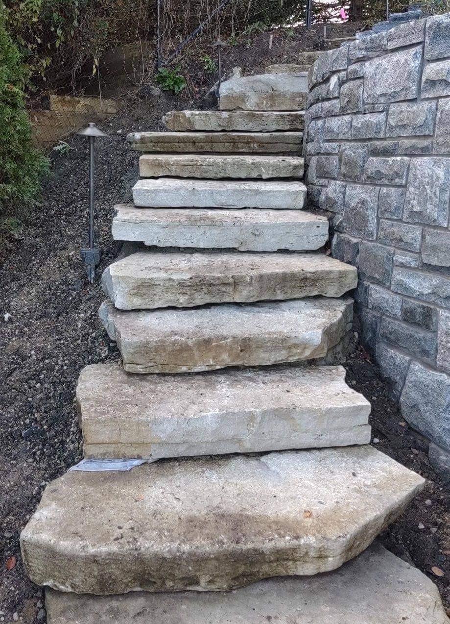 Bay Harbor Stone | Natural Steps & Treads